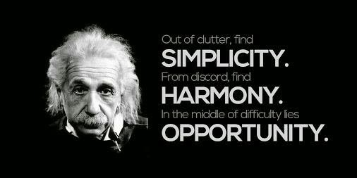 Einstein Simple Quotes